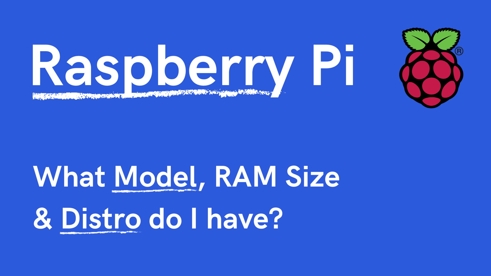 Identify Your Raspberry Pi Model Ram Size And Os Distro 2023